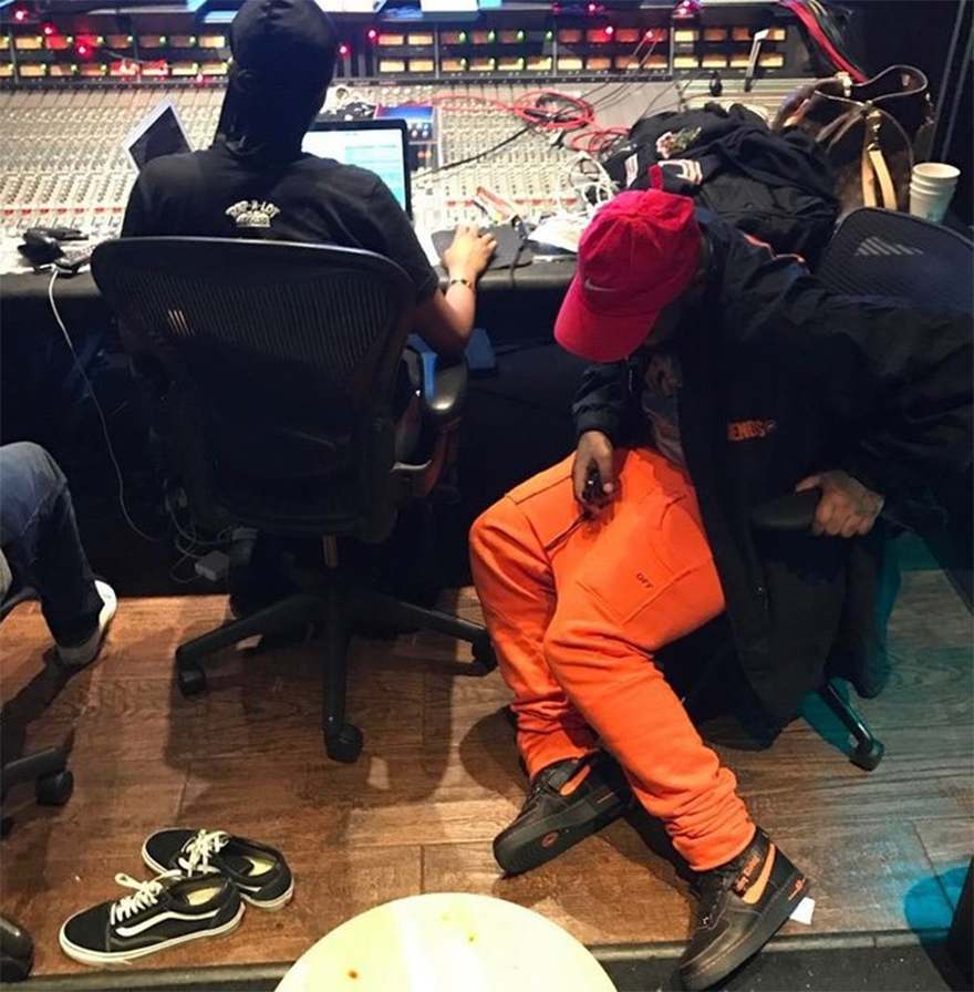 A$AP Bari Shares Images of the Upcoming VLONE x Nike Air Force 1 High ...